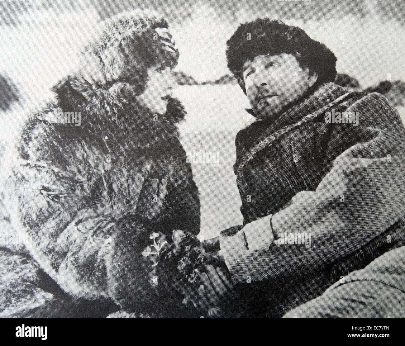 Movies silent cinema film arline pretty dustin farnum hi-res stock ...