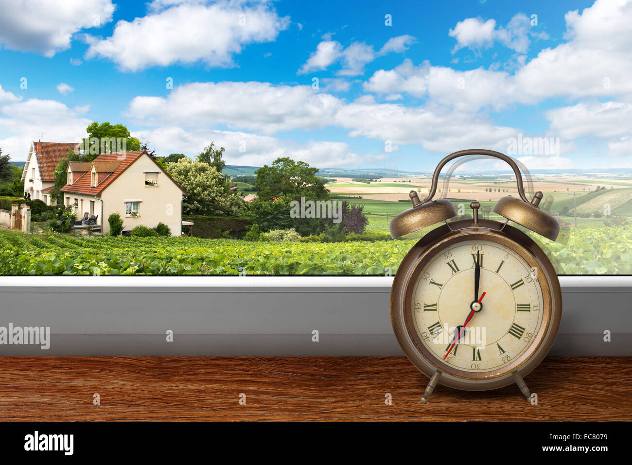 Clock house farm hi-res stock photography and images - Alamy
