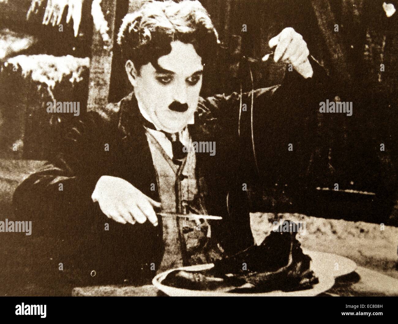 The Gold Rush. Treating the laces as spaghetti and the sole as meat ...