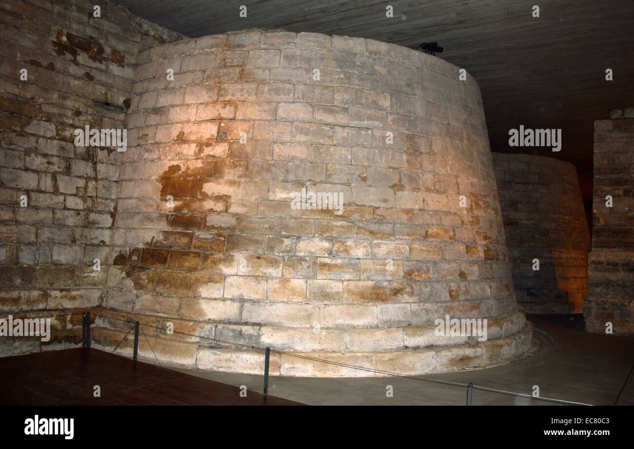 Medieval archaeology towers louvre paris hi-res stock photography and ...