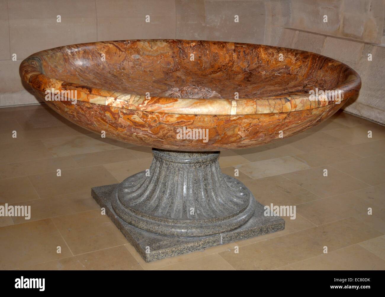 Alabaster flowered bowl albani collection alessandro albani 17th ...