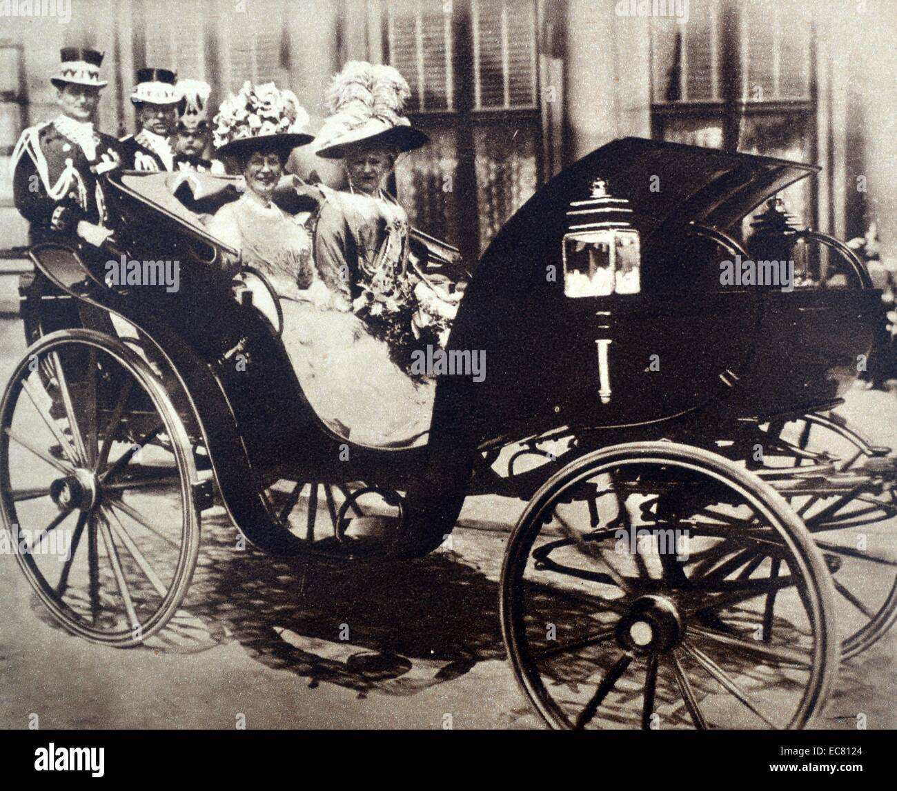 Photograph of the Royal visit to Germany by King George V (1865-1935 ...