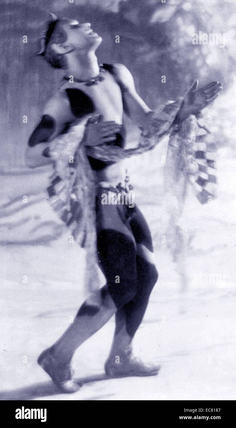 Vaslav Nijinsky (1890 – 1950) was a Russian ballet dancer and ...