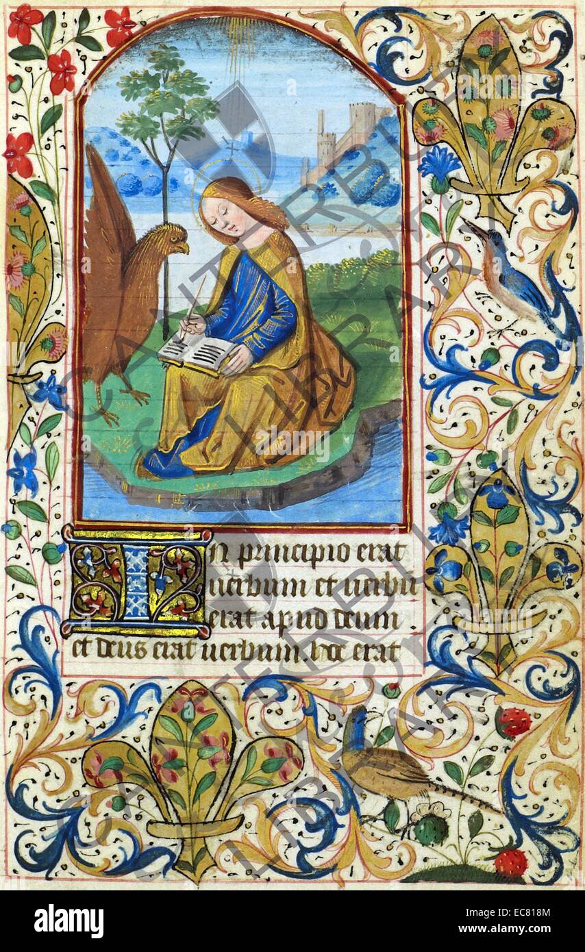 Medieval illuminated manuscript hi-res stock photography and images - Alamy