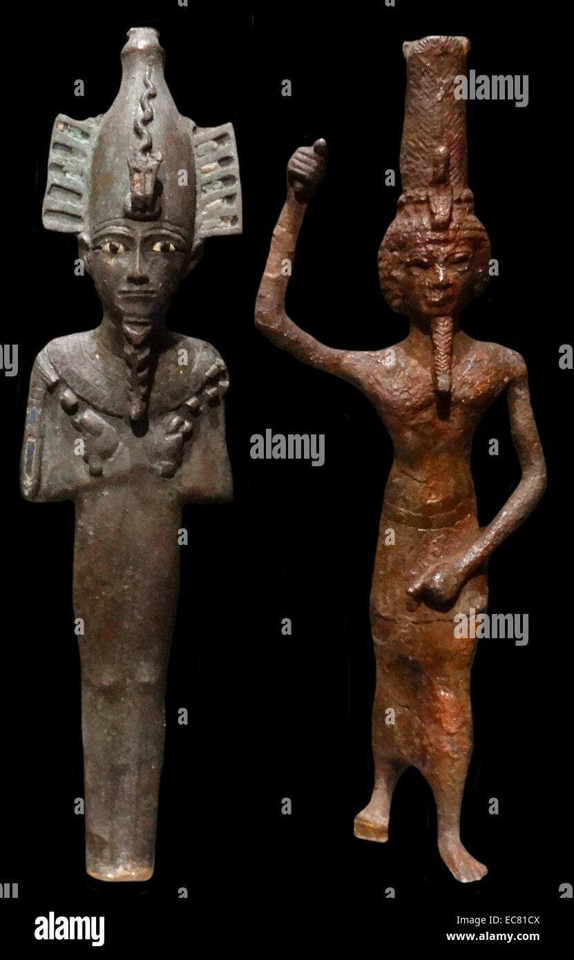 Ancient egypt egyptian gods osiris anhur hi-res stock photography and ...