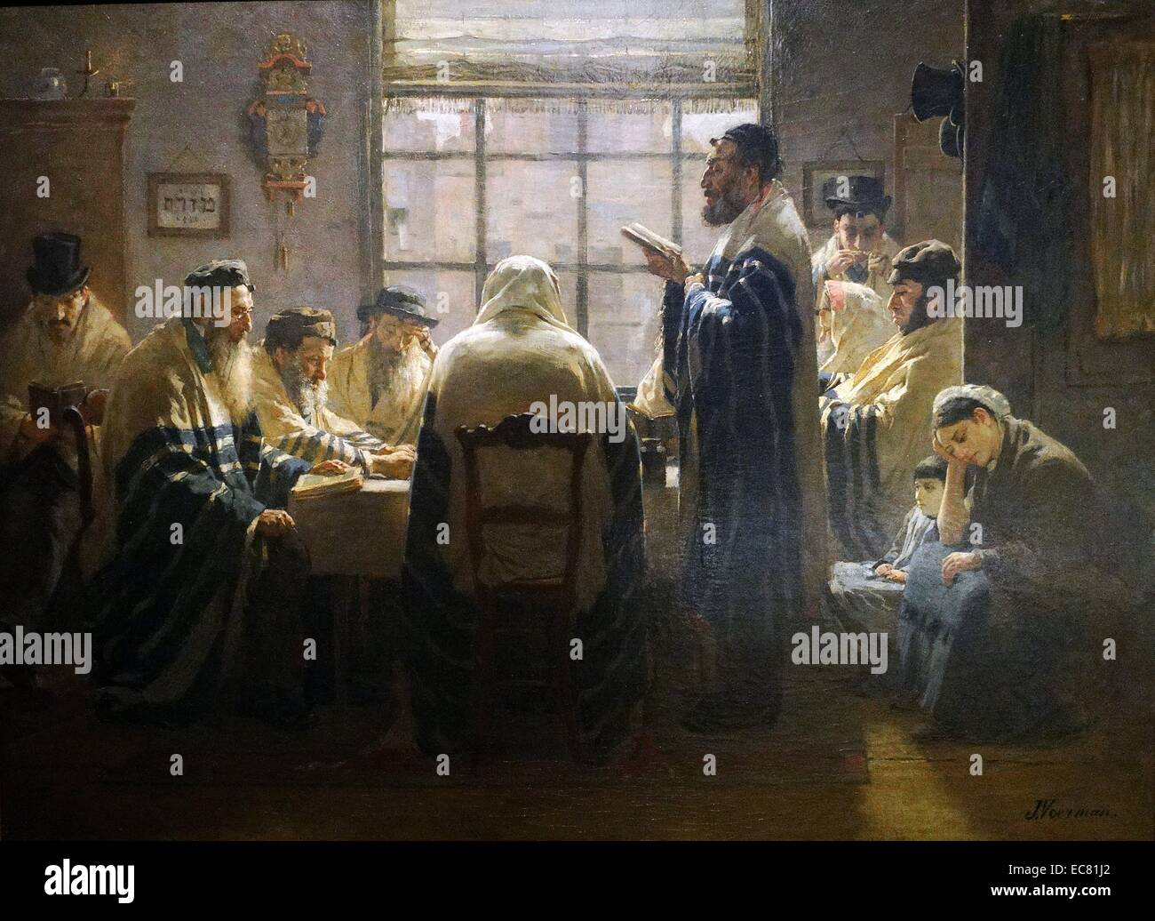 Days of Mourning by Jan Voerman (1857-1941); (1857-1941) depicts ...