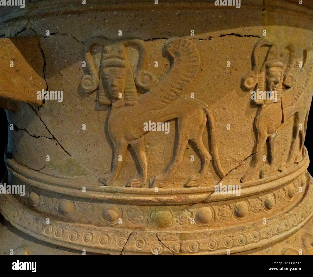 Very large Storage Jar (adult height) known as a Pithos; Crete; 700-600 ...