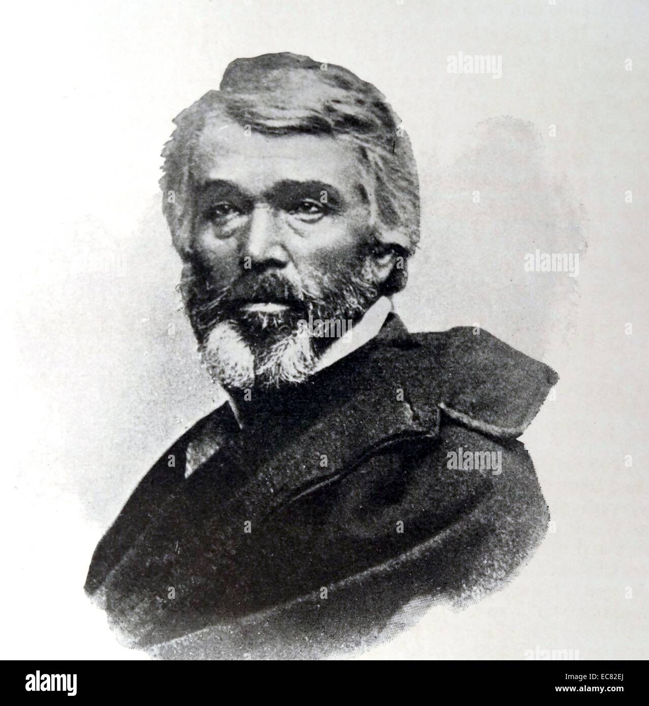 Thomas carlyle 1795 1881 scottish historian and essayist engraving hi ...