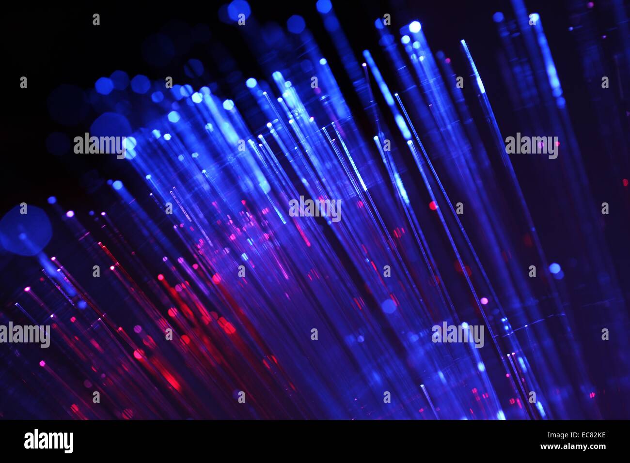 Glass fiber optic lamp hi-res stock photography and images - Alamy