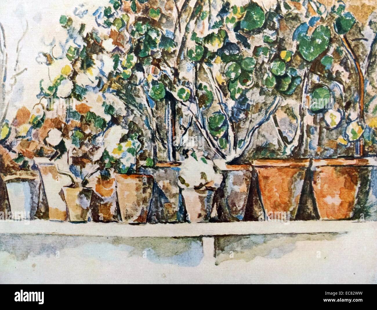 Impressionist flower painting hi-res stock photography and images - Alamy