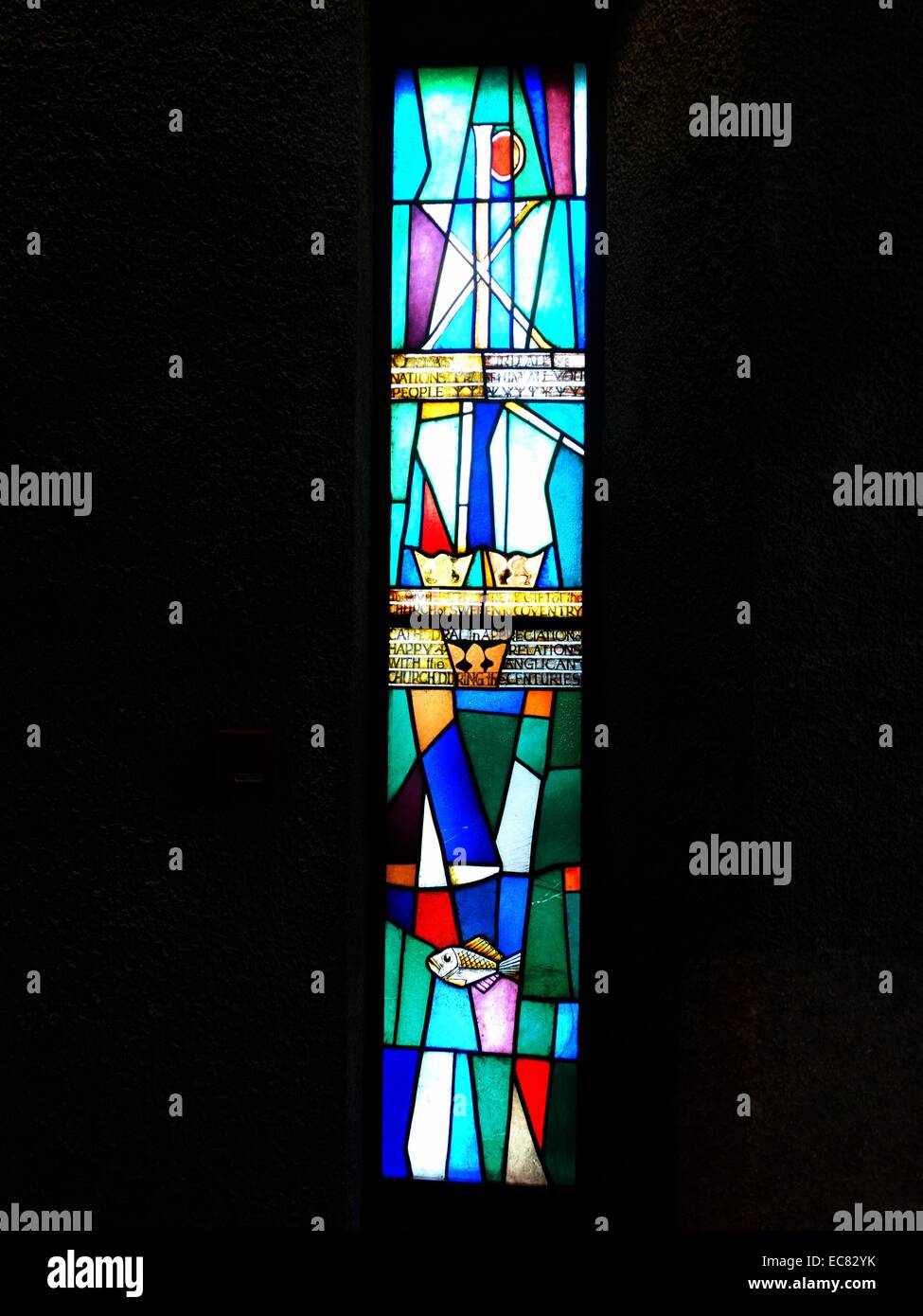 Coventry cathedral stained glass hi-res stock photography and images ...
