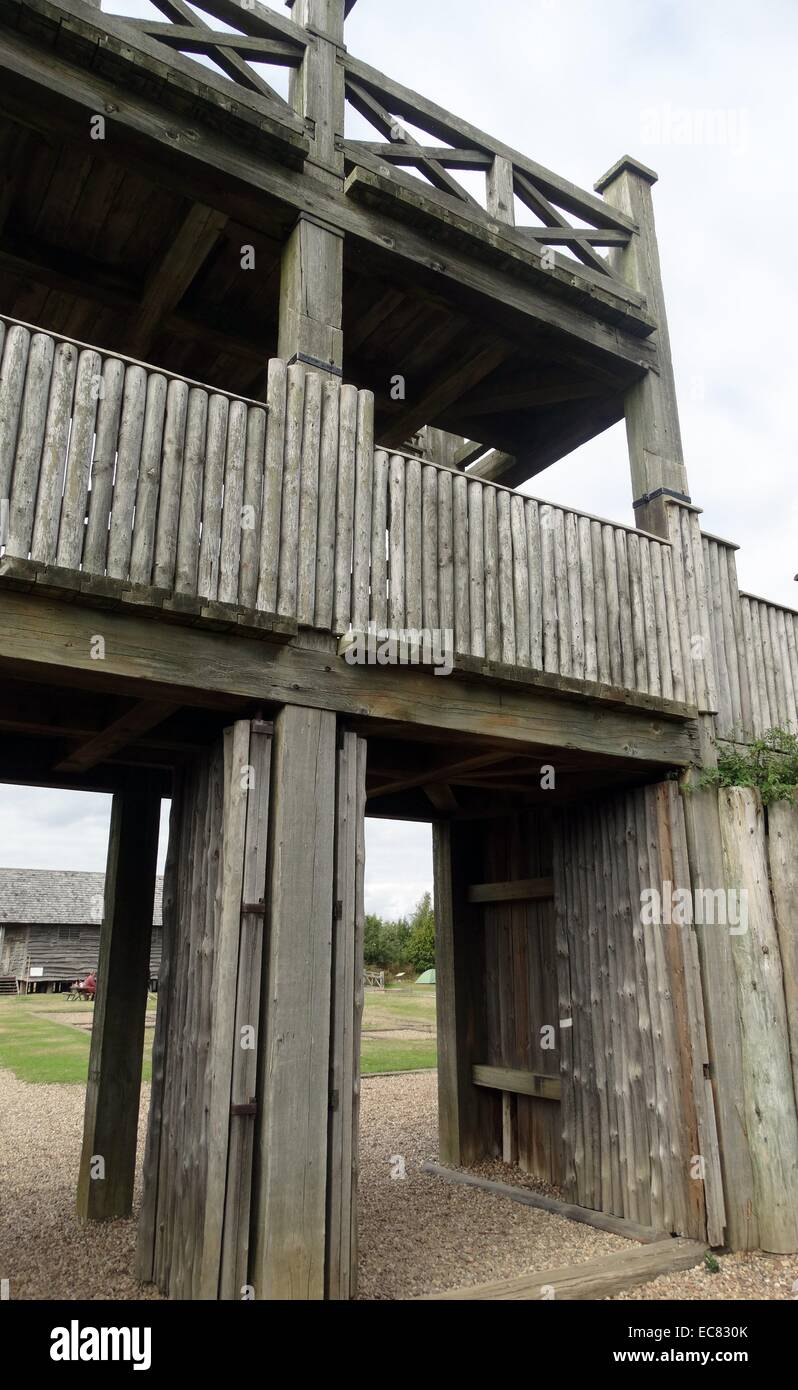 The Lunt Roman Fort is the archaeological site of a Roman fort, in the ...