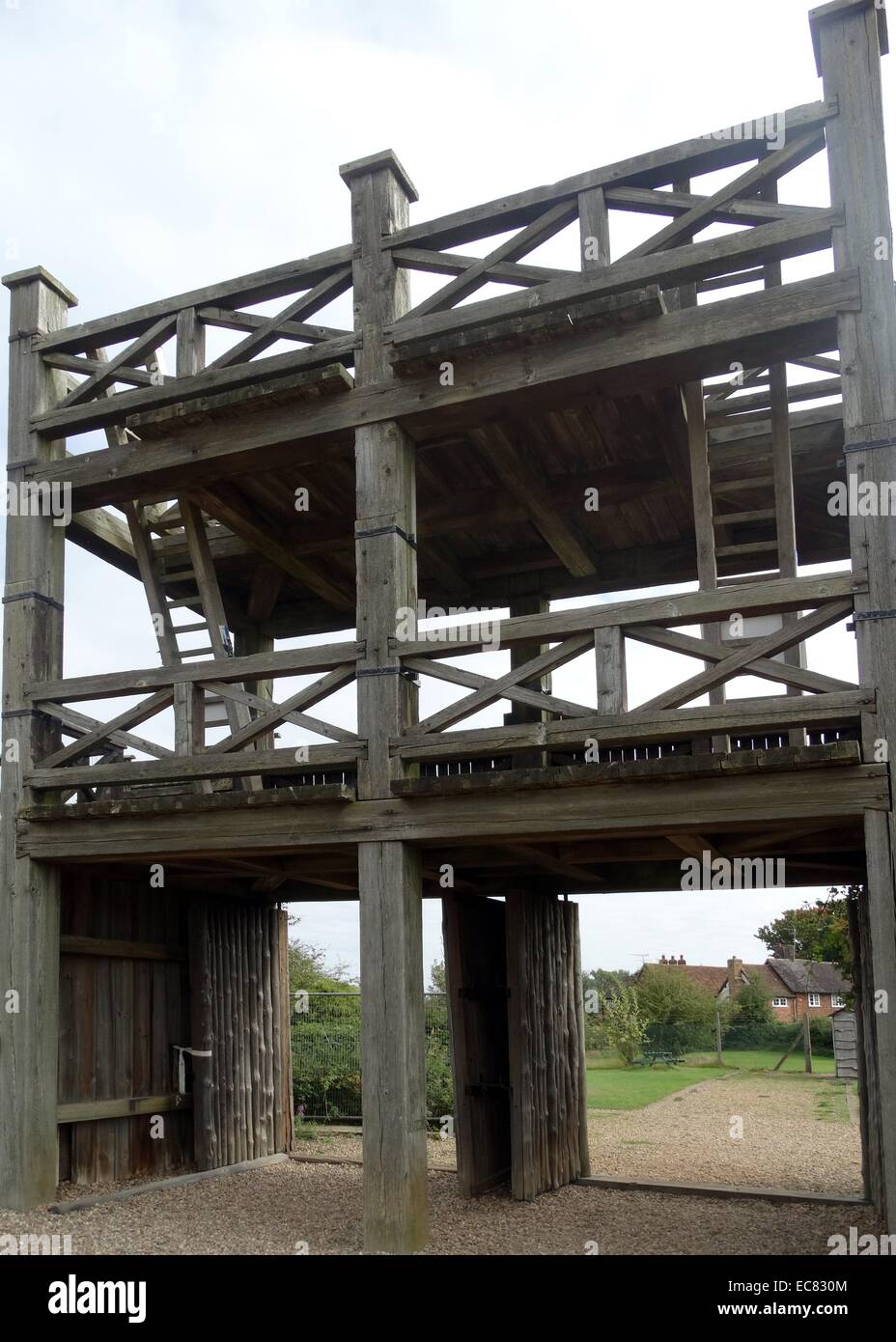 The Lunt Roman Fort is the archaeological site of a Roman fort, in the ...