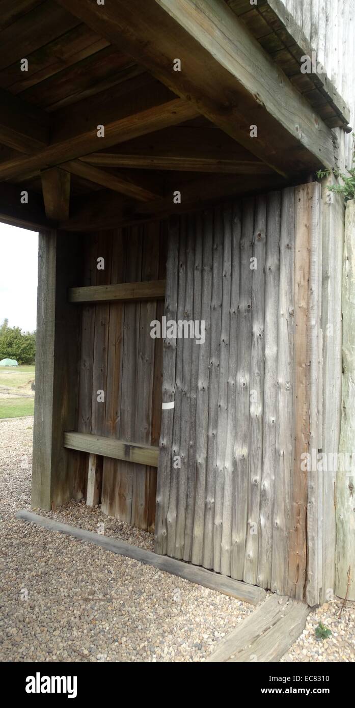 The Lunt Roman Fort is the archaeological site of a Roman fort, in the ...