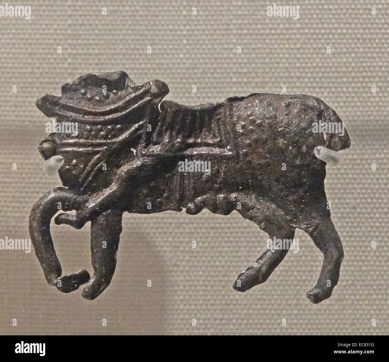 Ampulla, religious badge worn by English, medieval Christian pilgrims ...