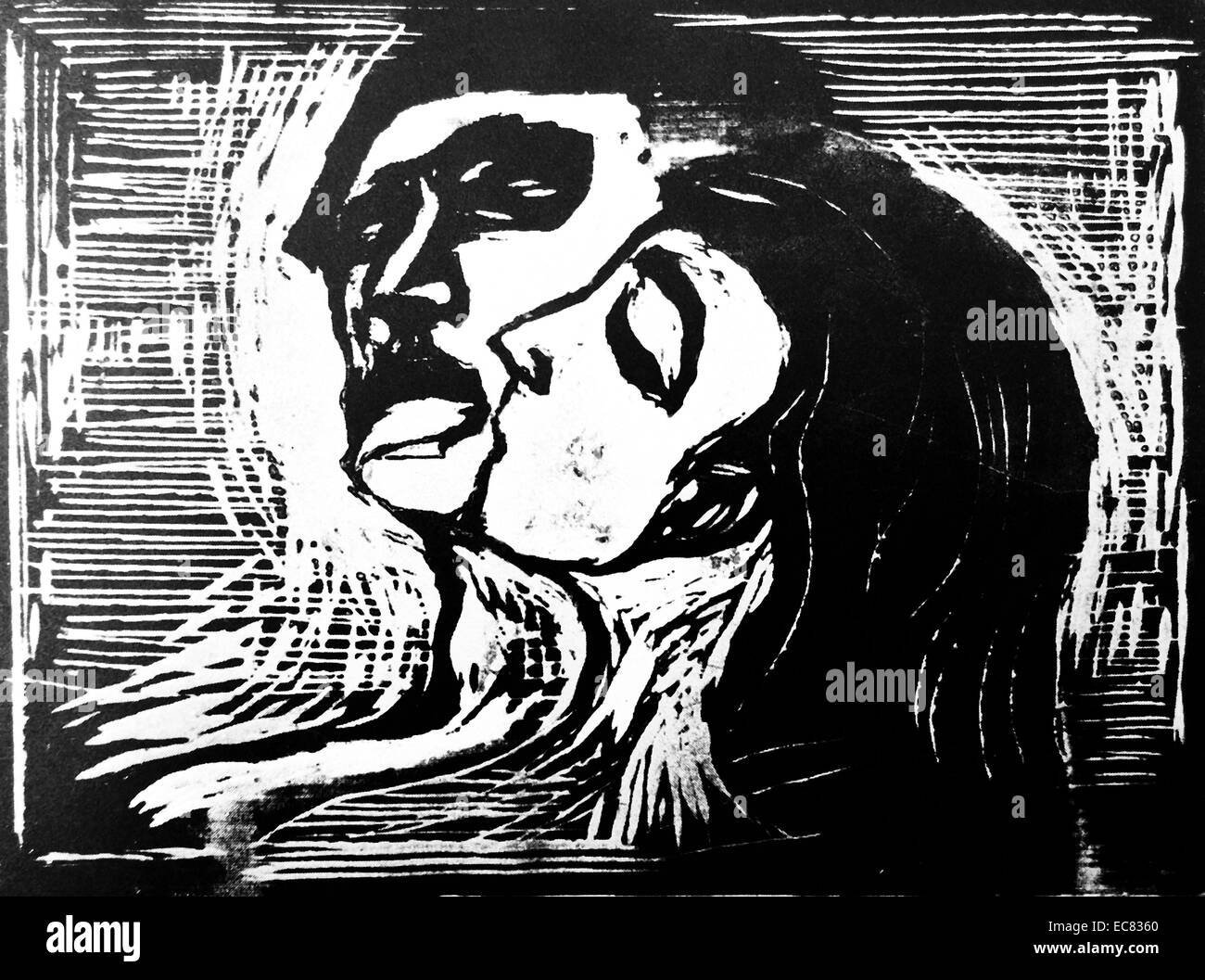 Edvard munch Black and White Stock Photos & Images - Alamy