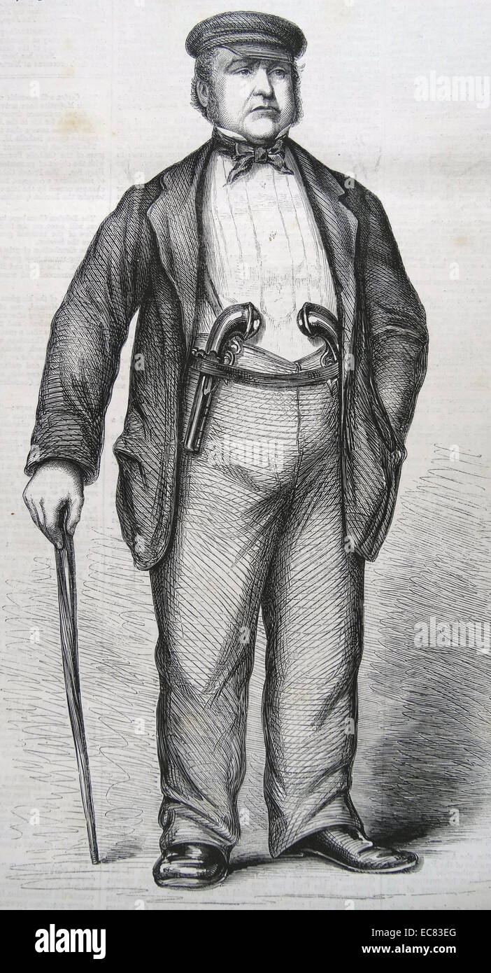 Mr Edwin James; Q.C.; in Garibaldi's camp Stock Photo - Alamy