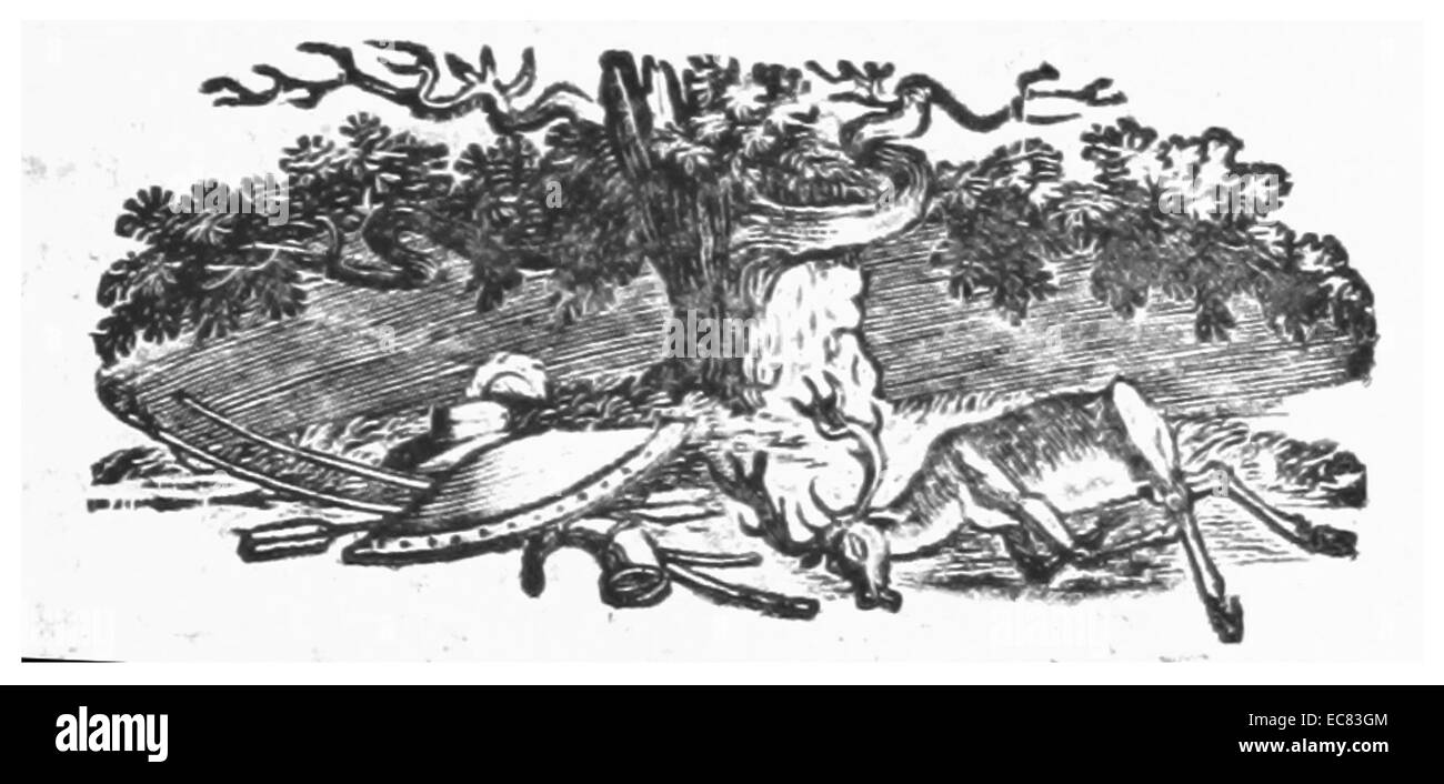 This 1795 illustration depicts Robin Hood, a legendary figure of ...