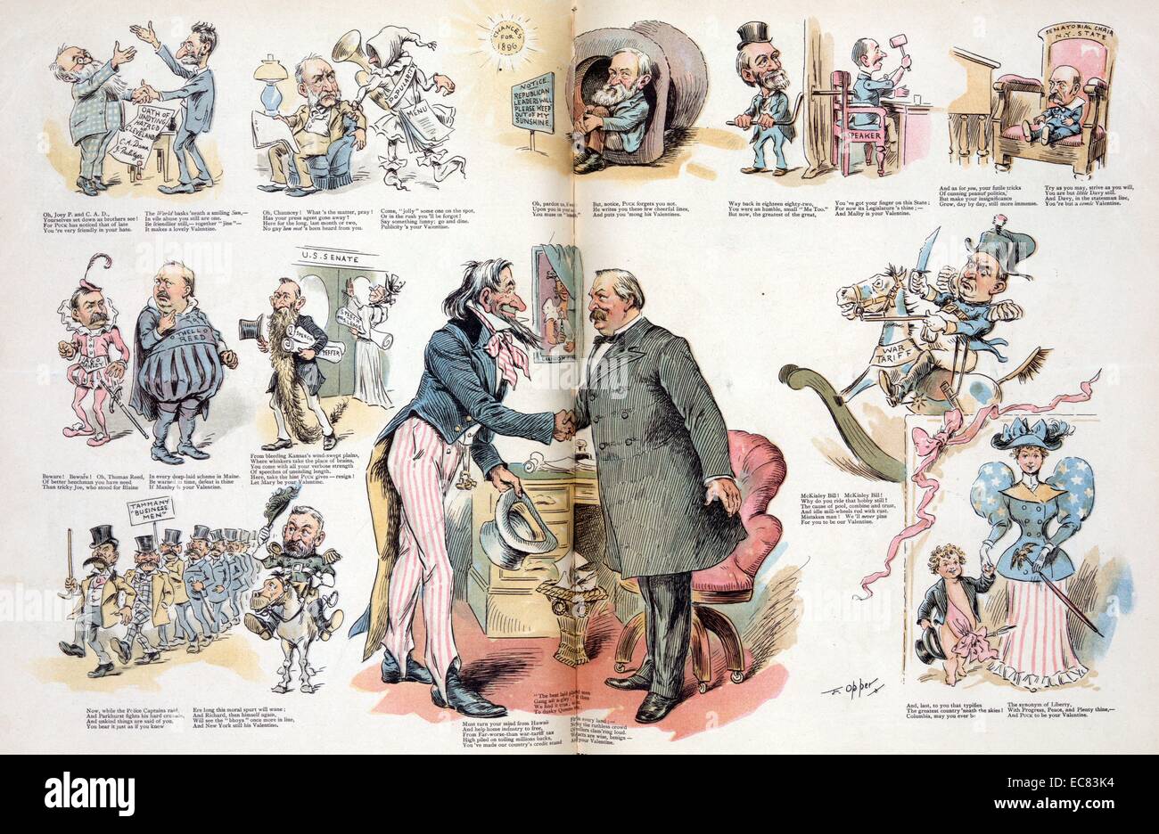 Puck's valentines for 1894 by Frederick Burr Opper 1857-1937, artist ...