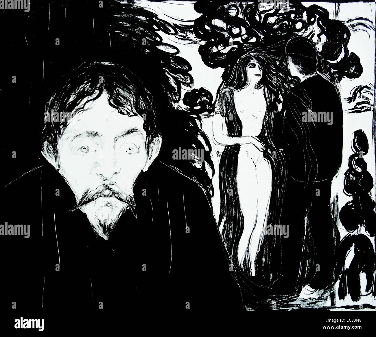 Jealousy edvard munch hi-res stock photography and images - Alamy