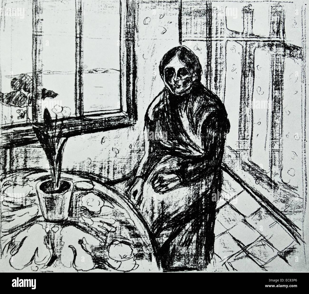 Edvard munch work of art hi-res stock photography and images - Alamy