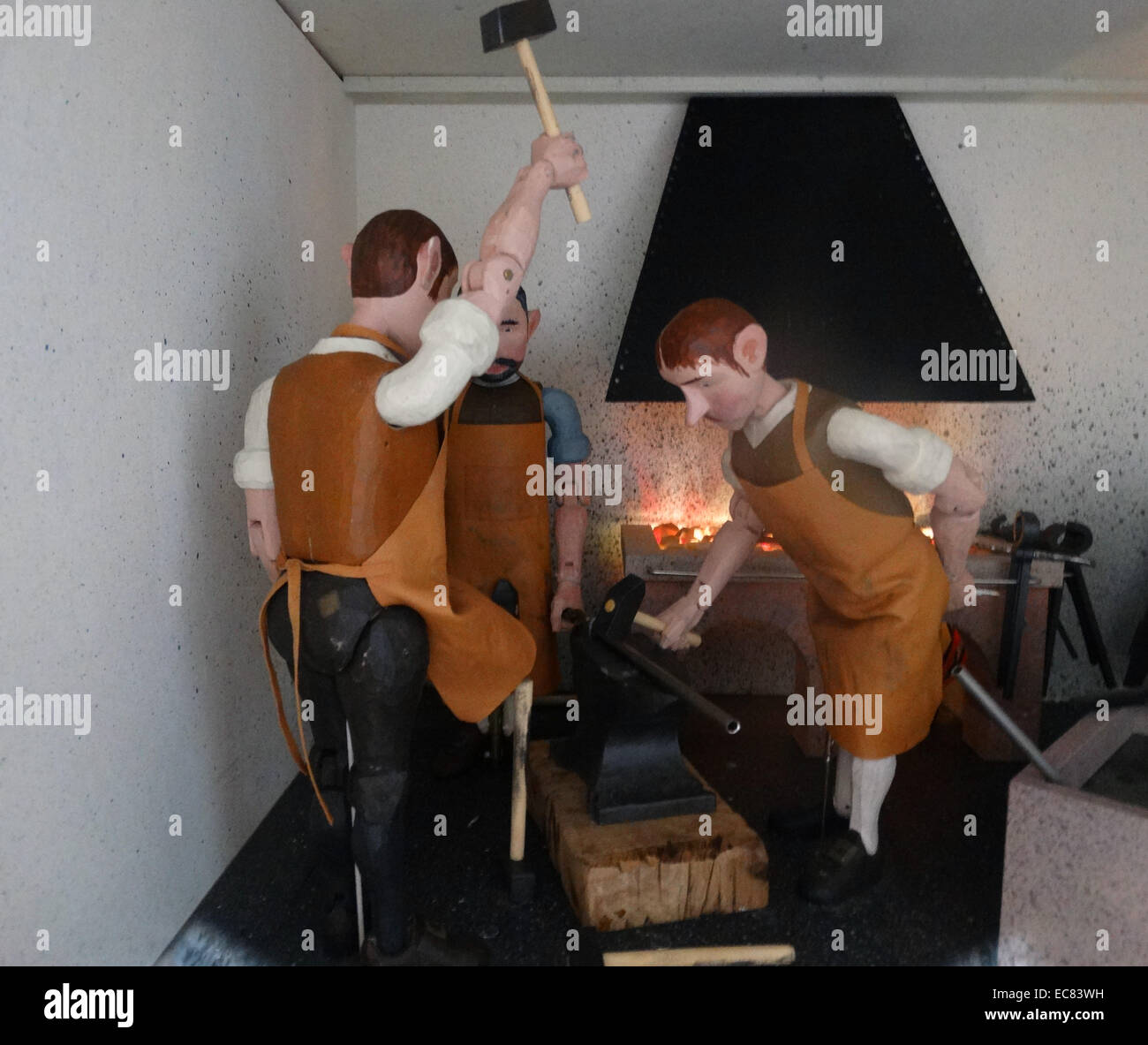 The crafting of a gun told through interactive animations. This process ...