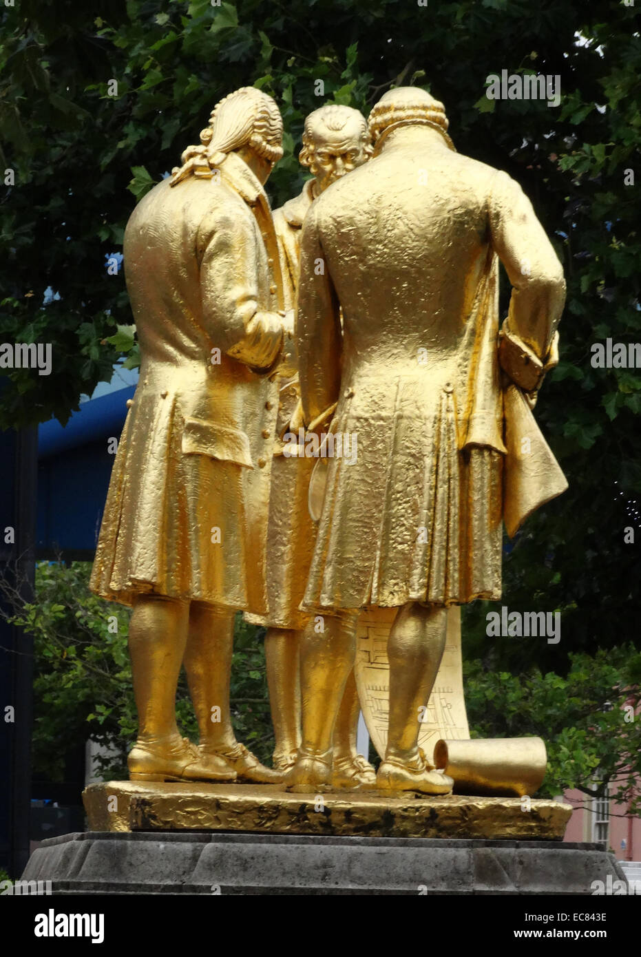 William Bloye's statue of Matthew Boulton; James Watt and William ...