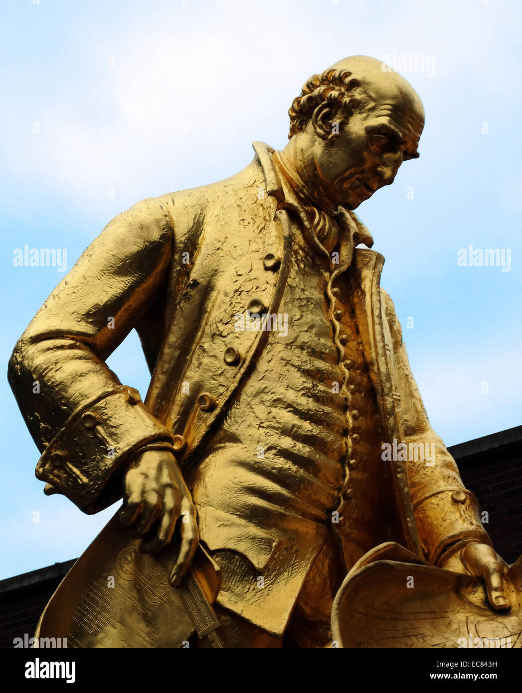 William Bloye's statue of Matthew Boulton; James Watt and William ...