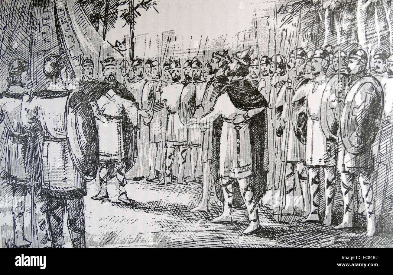 Widukind germanic tribal germany history leader saxons hi-res stock photography and images - Alamy