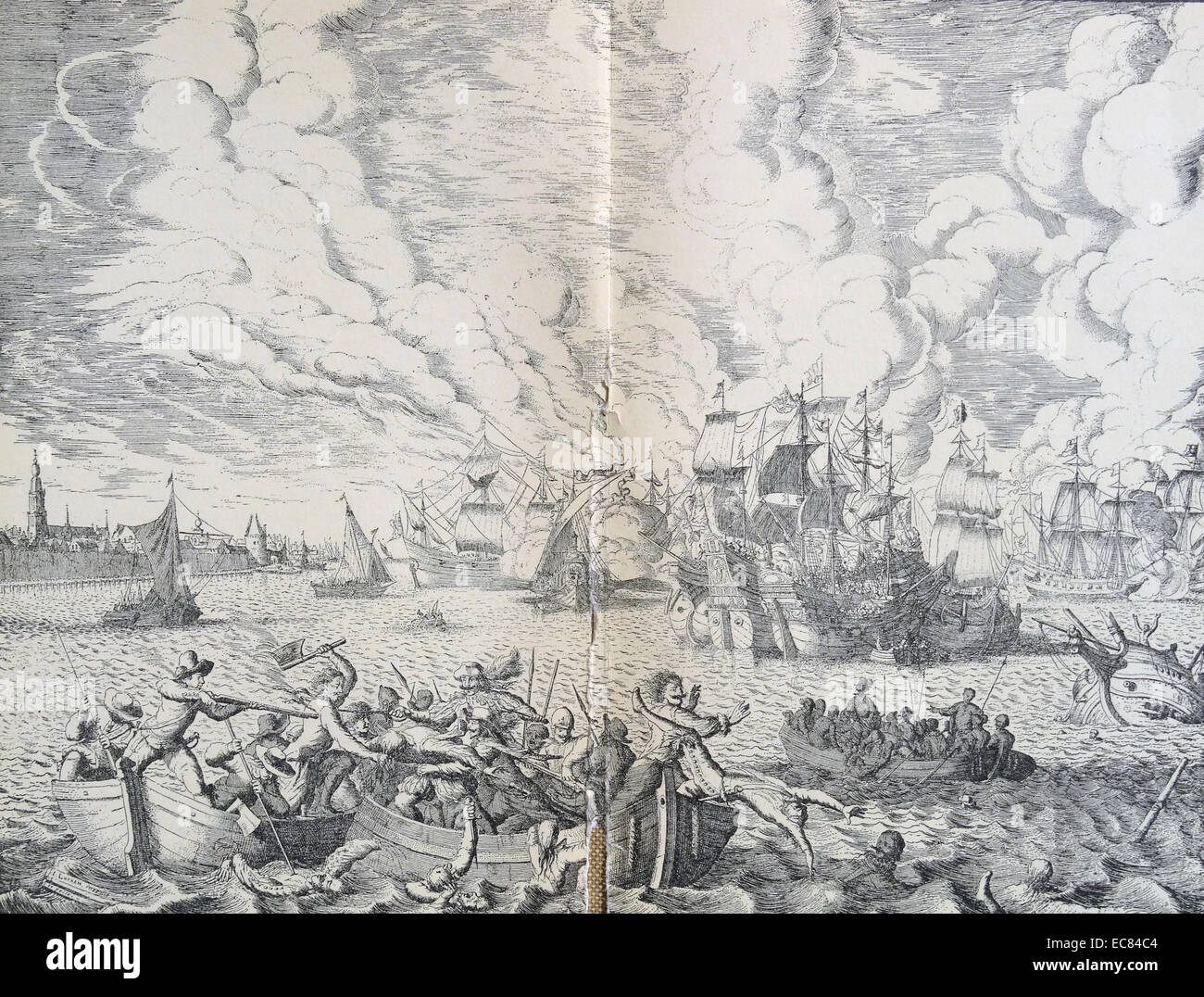 Battle zuiderzee naval eighty years war holland spain navy netherlands ...