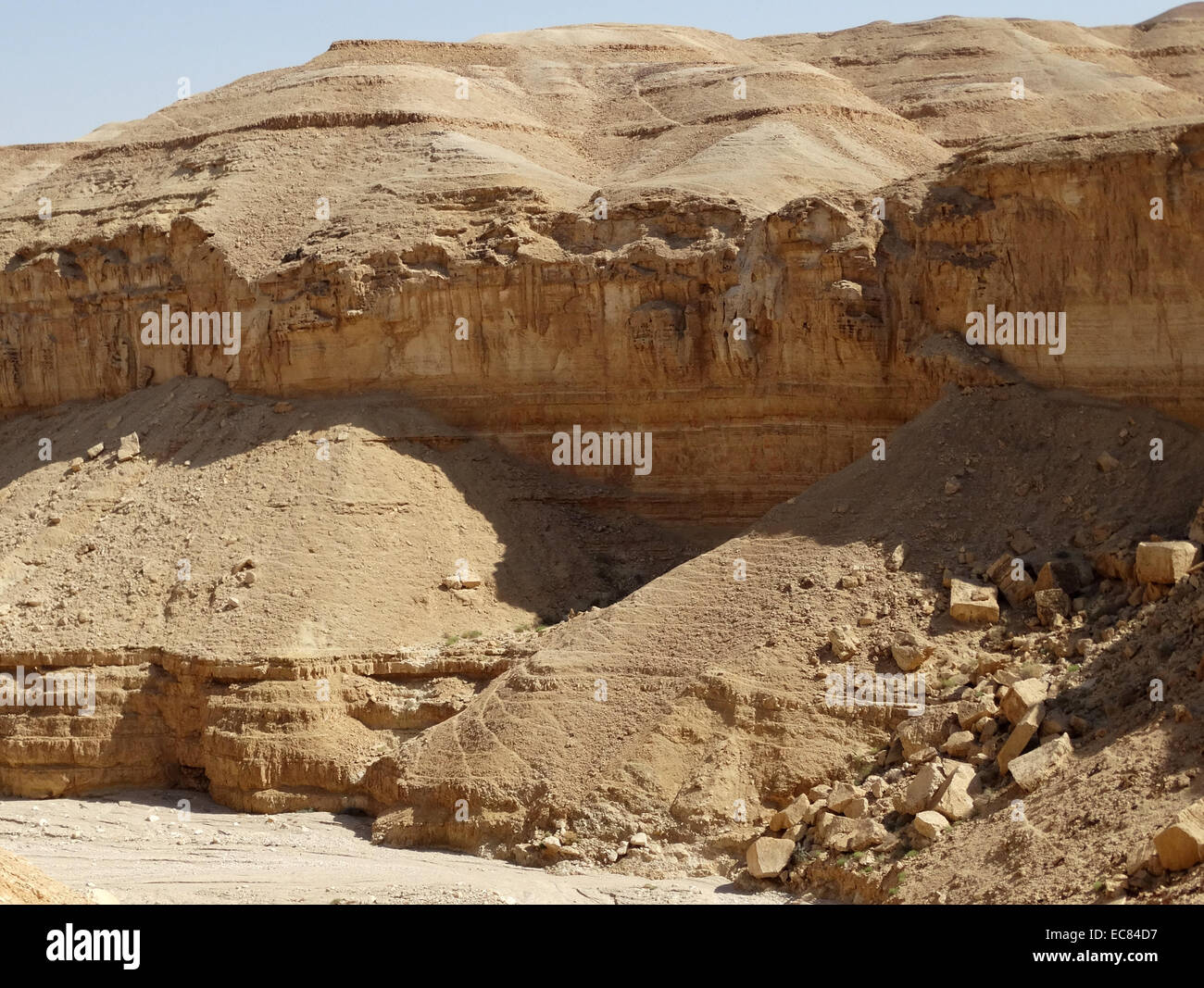 Area of Sodom along the south-western part of the Dead Sea in Israel ...