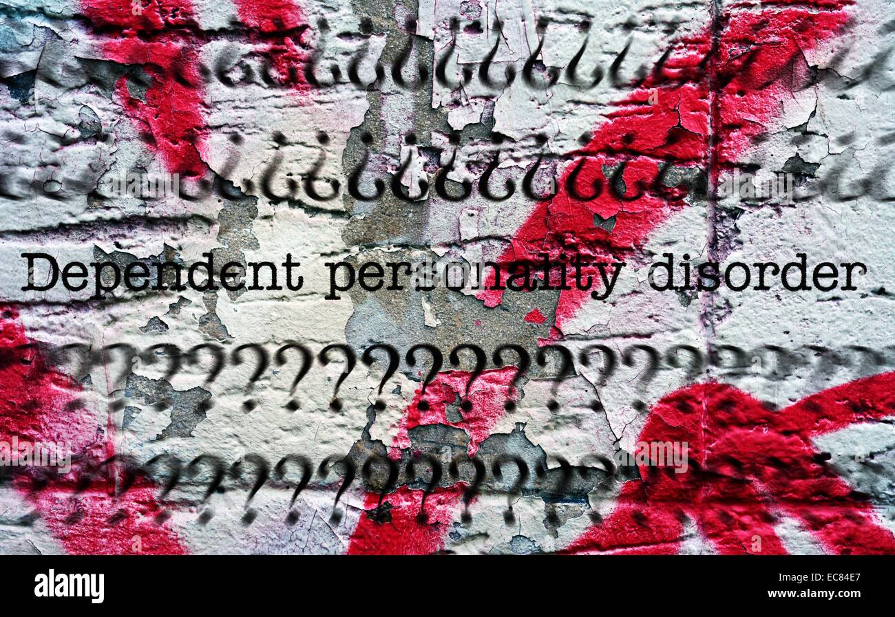 Dependent personality disorder Stock Photo - Alamy