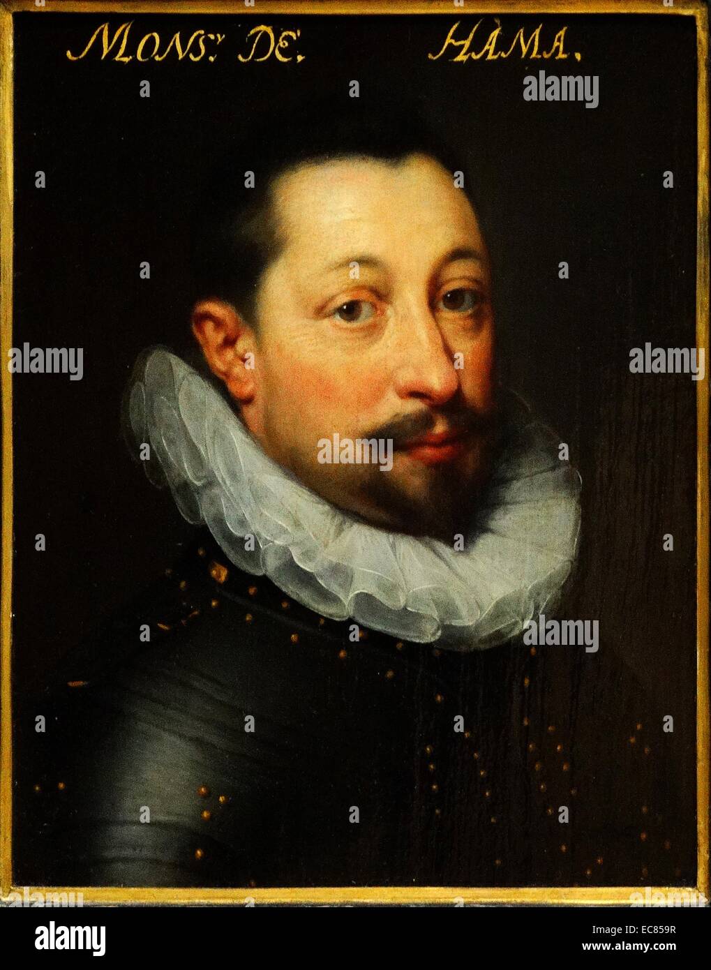 Portrait of Charles de Levin military commander in the Eighty Years ...