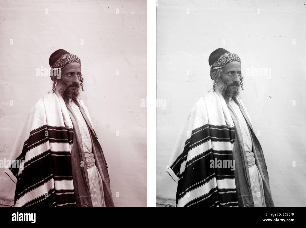 Photograph of a Yemeni Jew in Jerusalem. Dated 1935 Stock Photo - Alamy