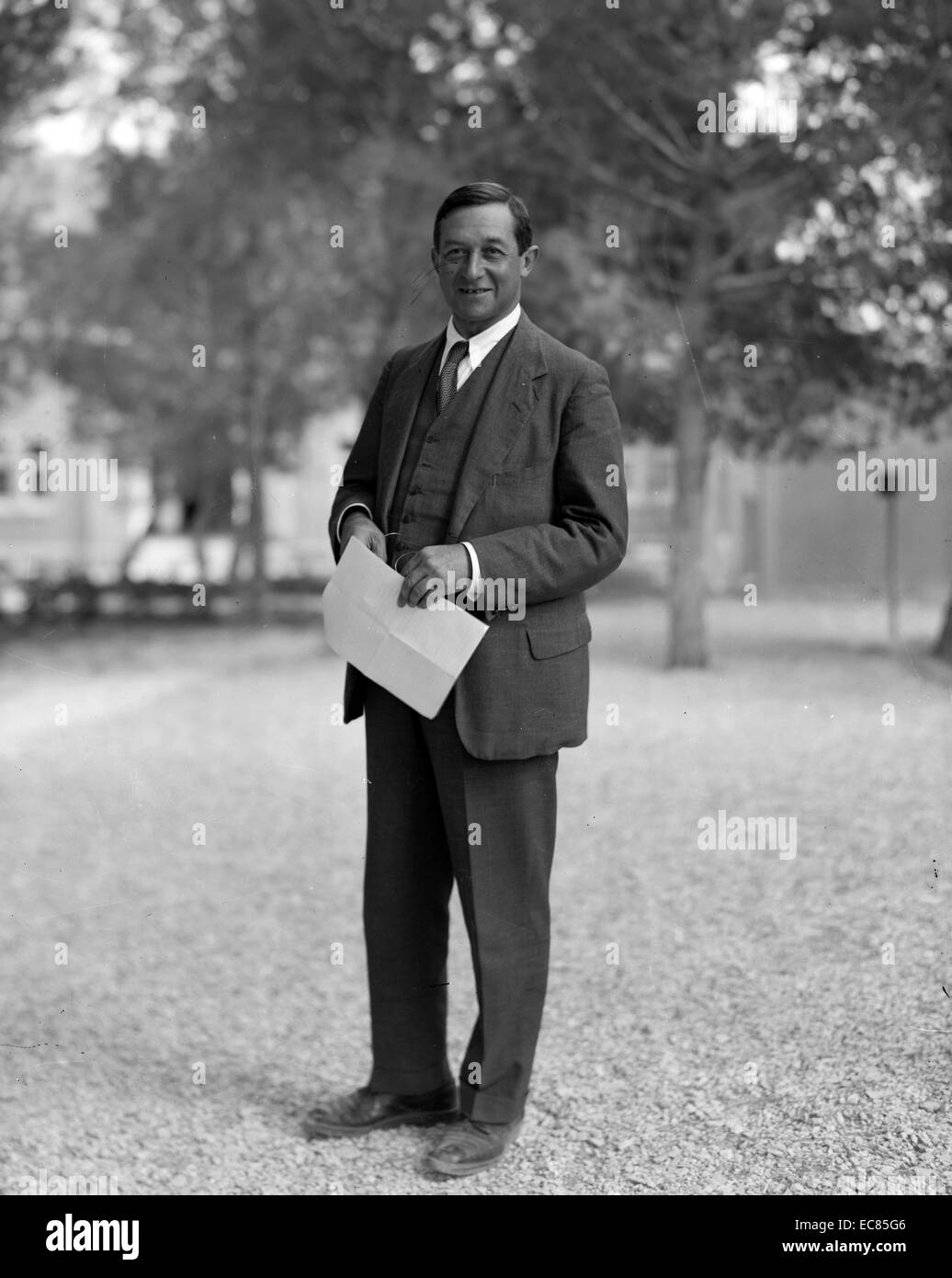 Photograph of Judah Leon Magnes (1877-1948) prominent Reform rabbi in ...