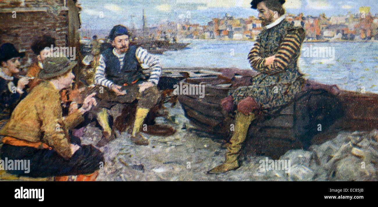 Painting of William Shakespeare (1564-1616) English poet, playwright ...