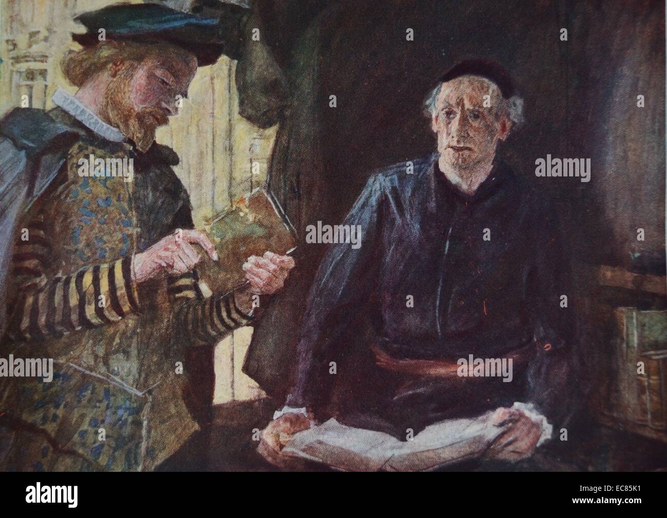 Painting of William Shakespeare (1564-1616) English poet, playwright ...