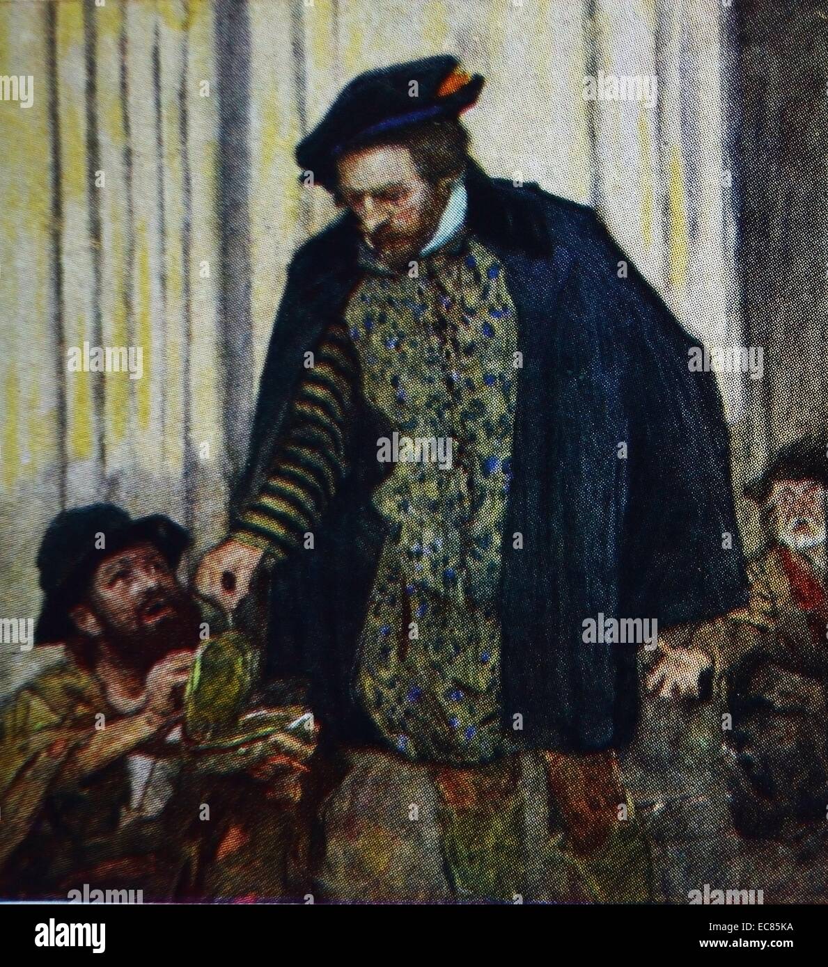 Painting of William Shakespeare (1564-1616) English poet, playwright ...