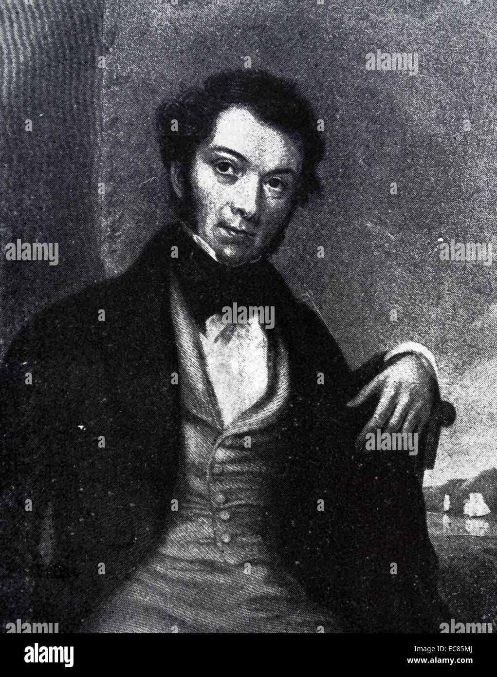 Portrait of Richard Cobden (1804-1865) was an English manufacturer and ...