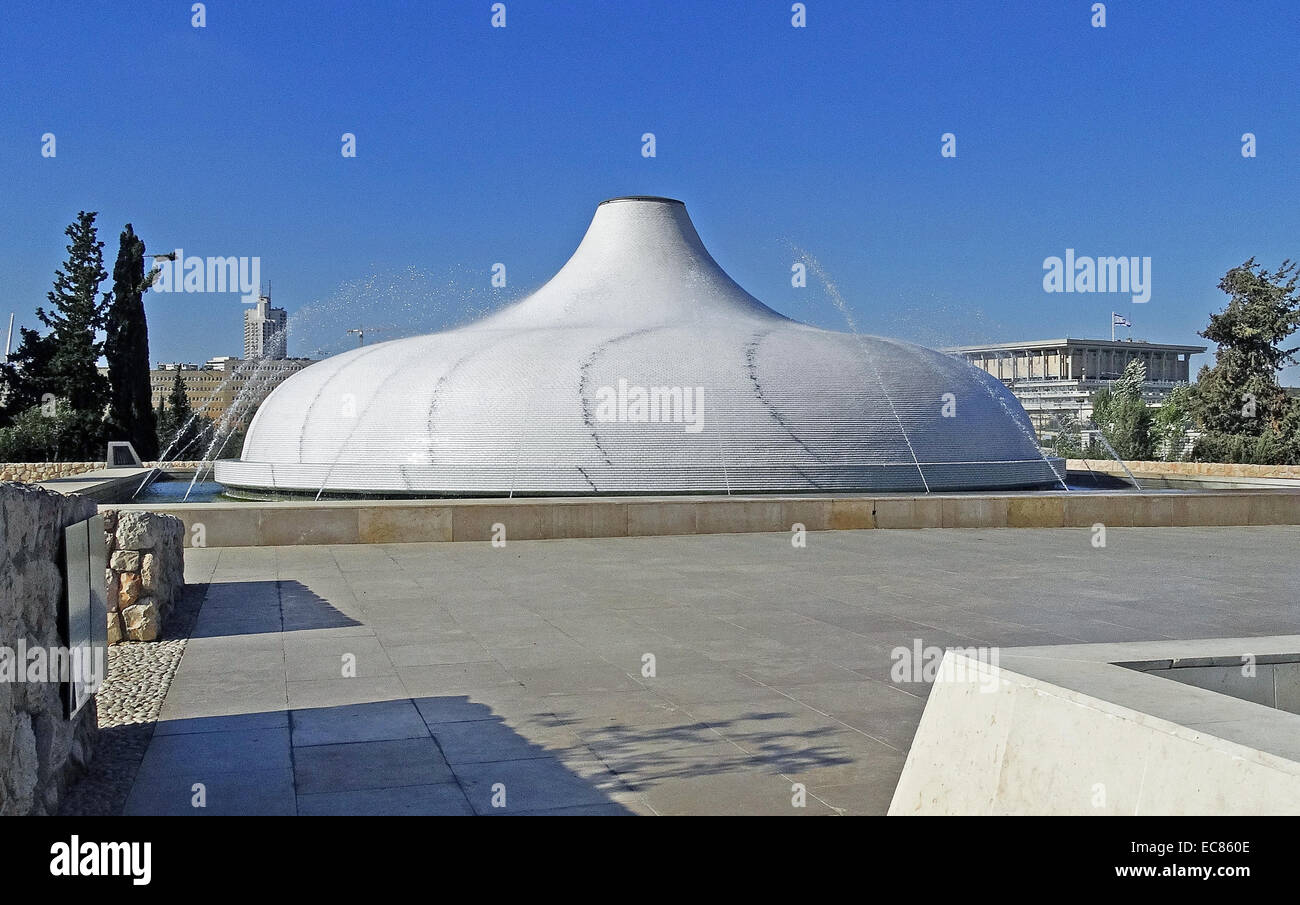 Shrine of the book; Jerusalem; Israel; housing the Dead Sea Scrolls ...