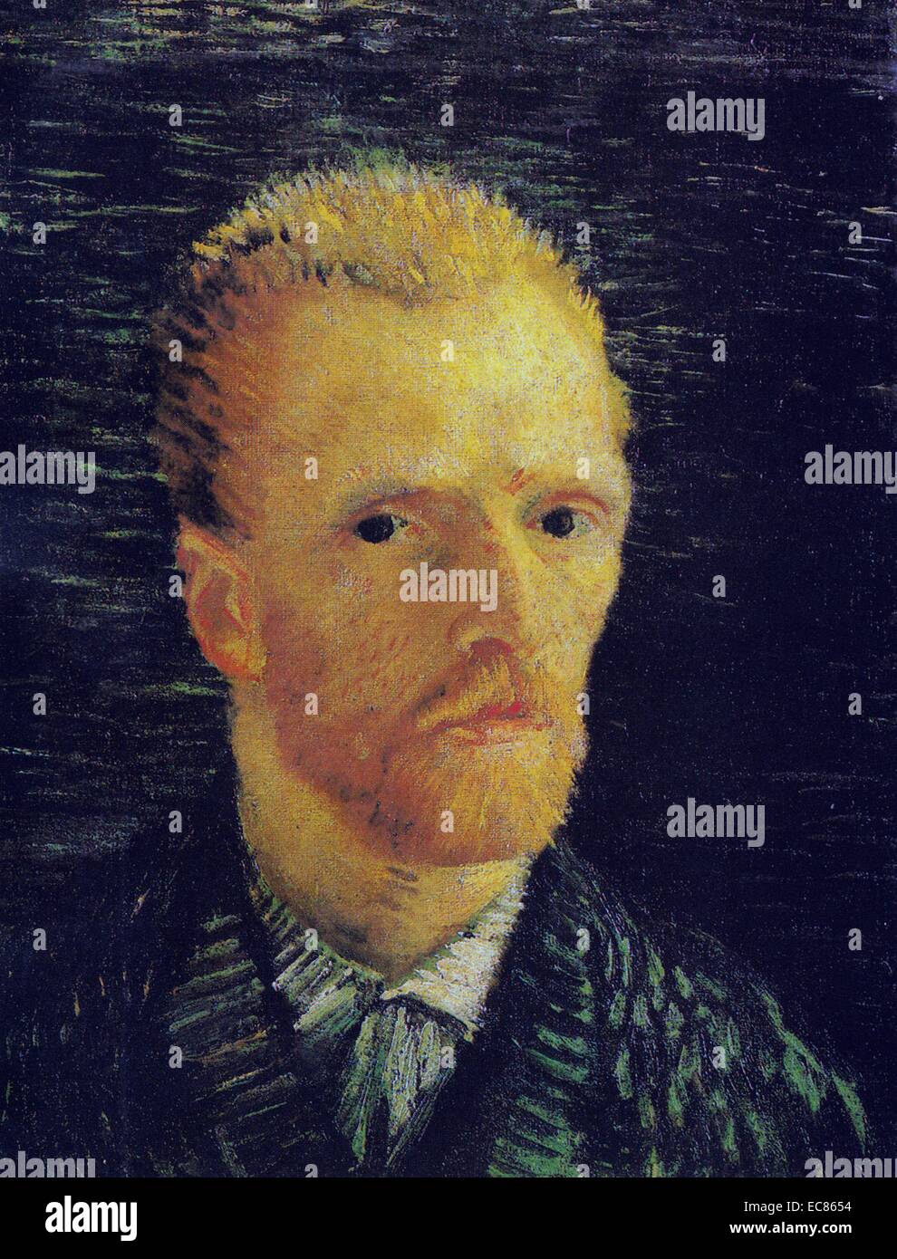 Self-Portrait' by Vincent Van Gogh (1853-1890) a post-impressionist ...