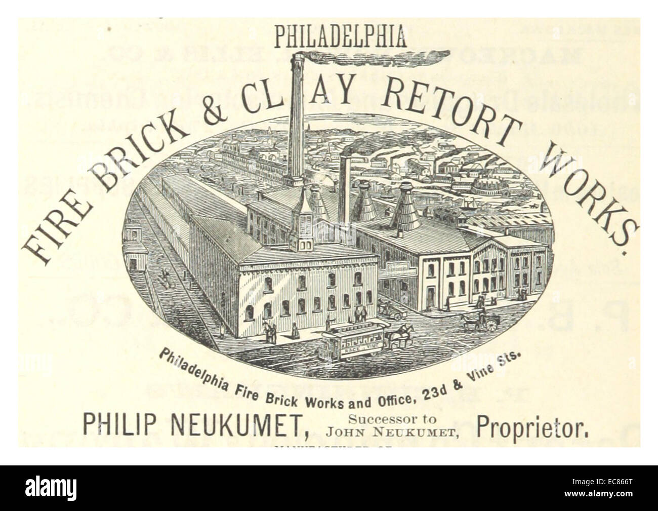 Brick works vintage Cut Out Stock Images & Pictures - Alamy