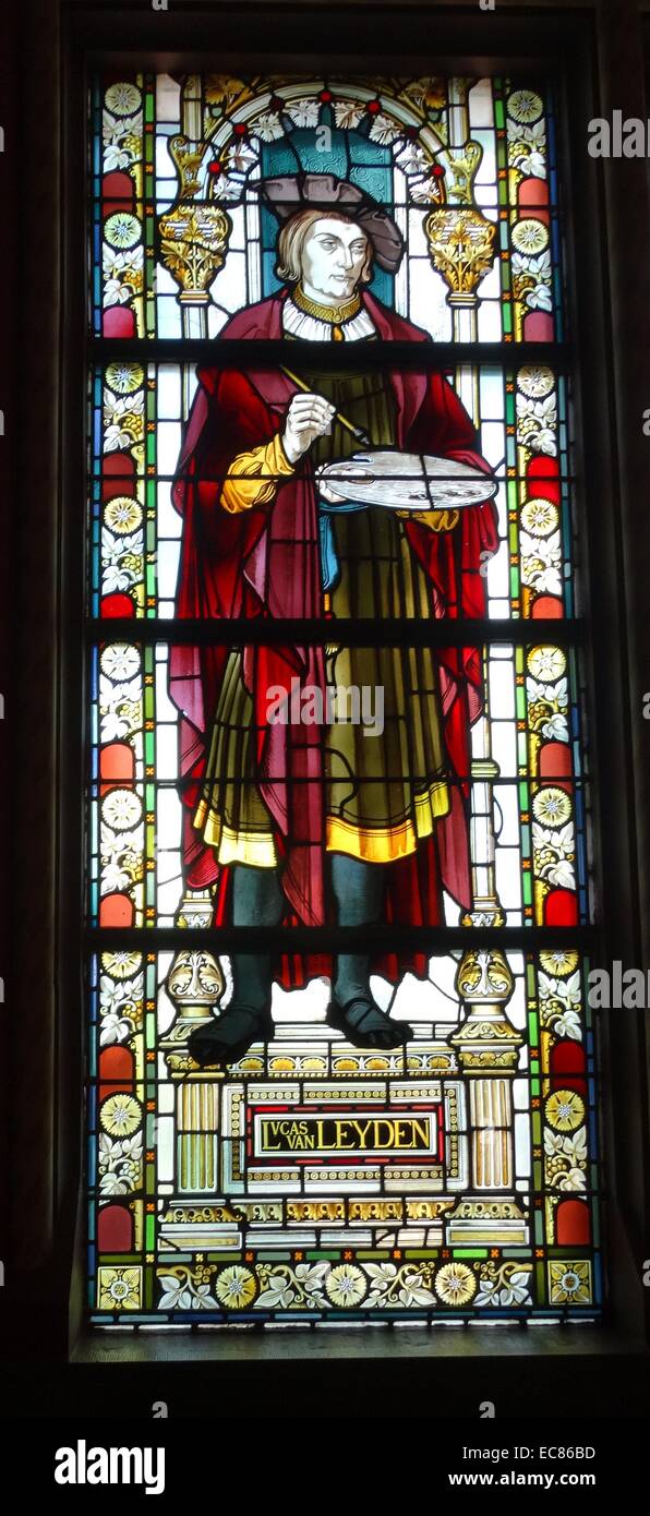 19th century stained glass window hi-res stock photography and images ...