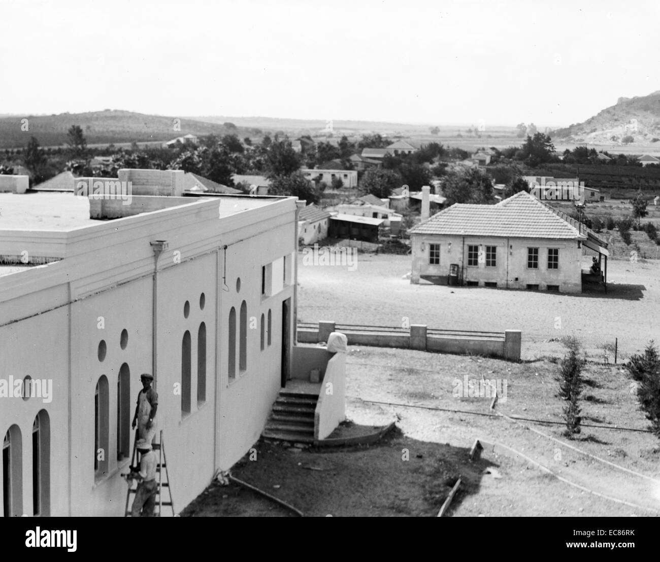 Photograph of Binyamina. Founded in 1922 and named after the Baron ...