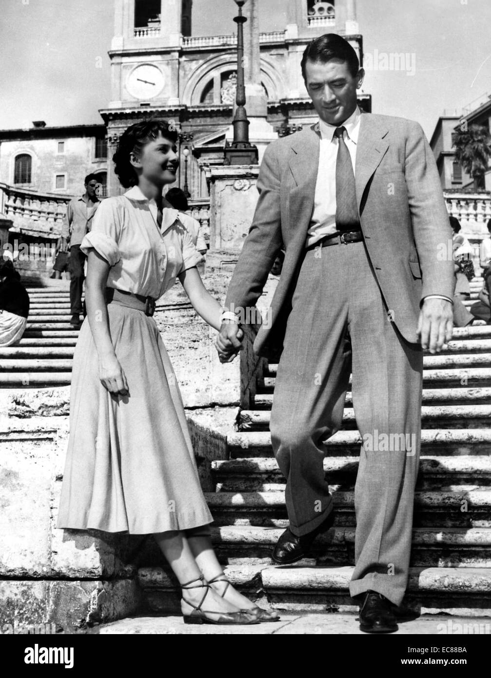 Roman Holiday 1953 Gregory Peck High Resolution Stock Photography and ...