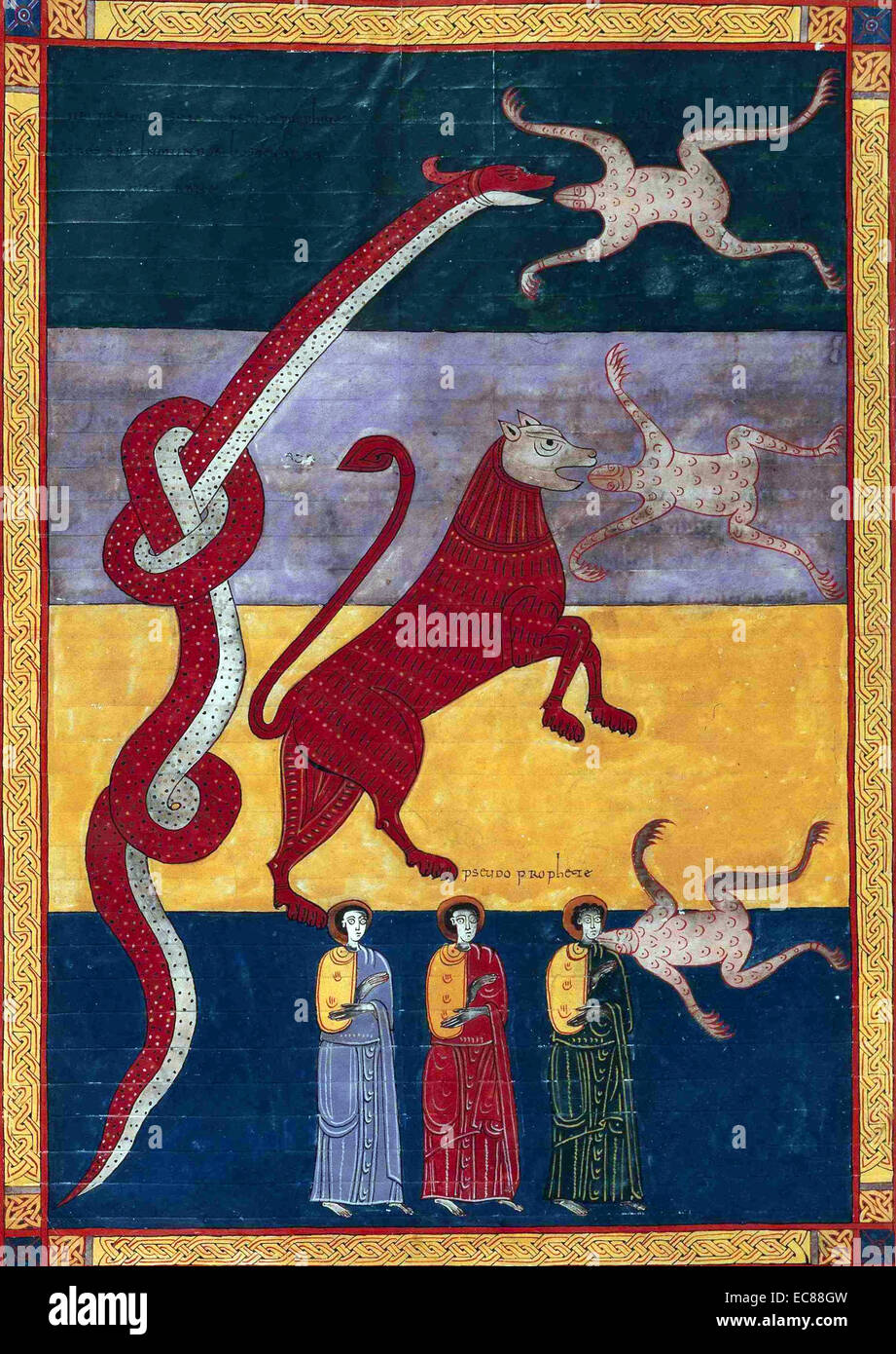 Apocalypse of saint beatus of liebana hi-res stock photography and ...