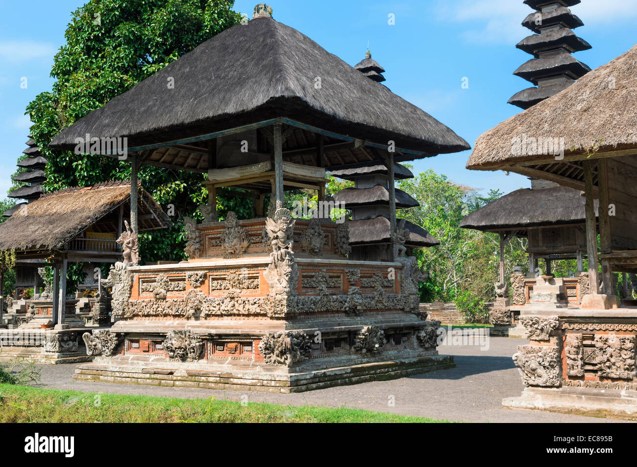Pura Taman Ayun Temple, Bale (Wood pavilion), Mengwi, Bali, Indonesia ...