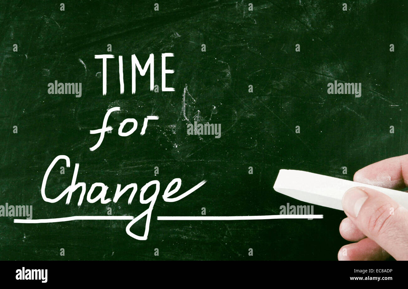 time for change Stock Photo - Alamy