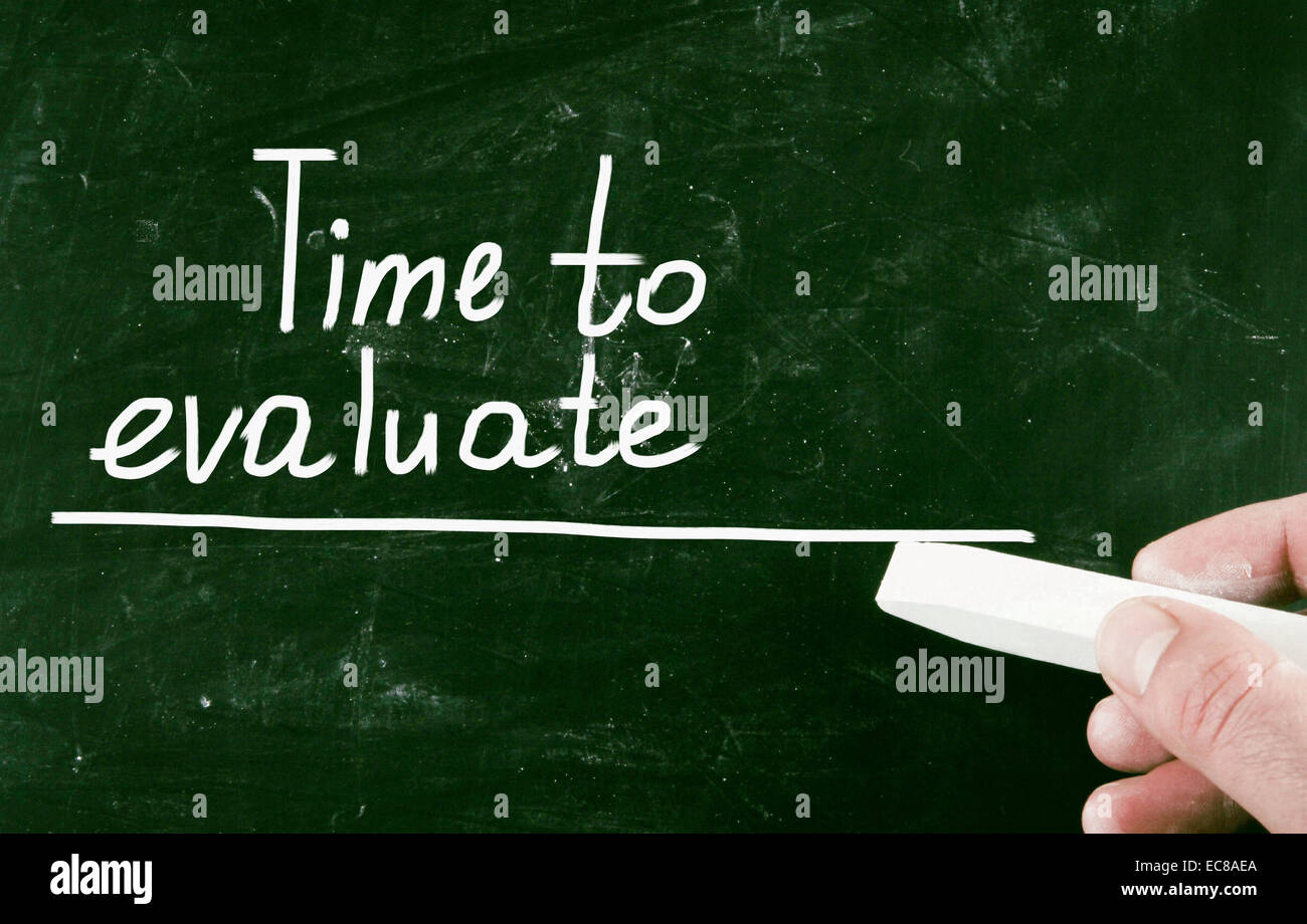 Time evaluate evaluation hi-res stock photography and images - Alamy