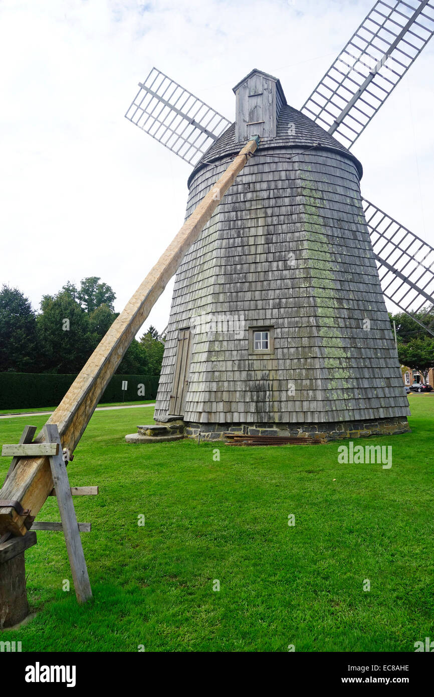 windmill at Water Mill Southhampton Long Island NY Stock Photo - Alamy